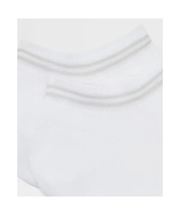 Zegna Cotton Blend Ankle Socks - White