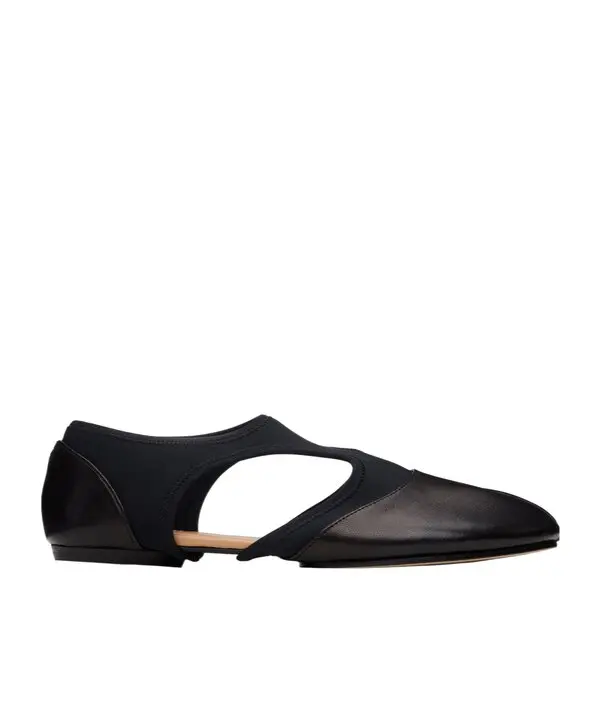 MAISON MARGIELA Tabi Jazz Ballet Flats - Black