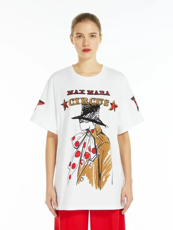 Max Mara Graphic Print Crewneck T-shirt
