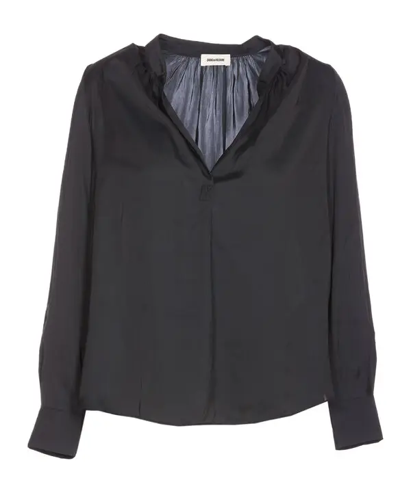 Zadig&Voltaire V-neck Long-sleeved Shirt