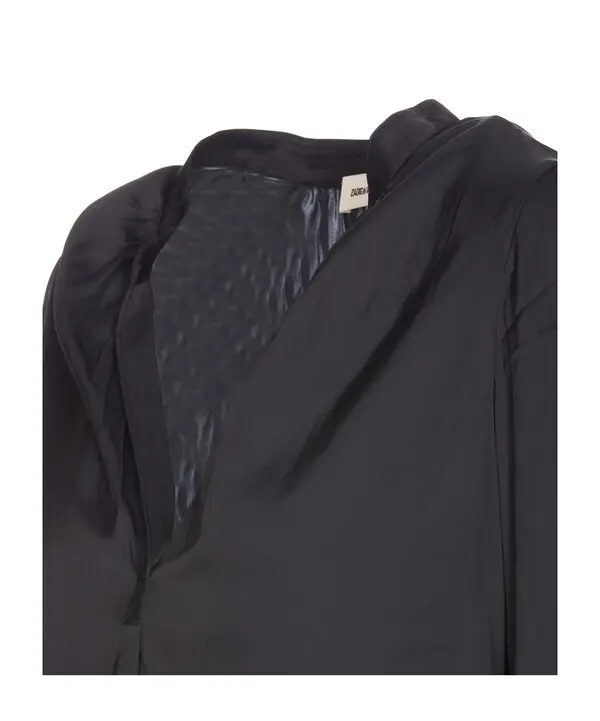 Zadig&Voltaire V-neck Long-sleeved Shirt