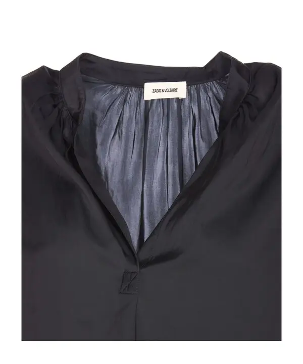 Zadig&Voltaire V-neck Long-sleeved Shirt