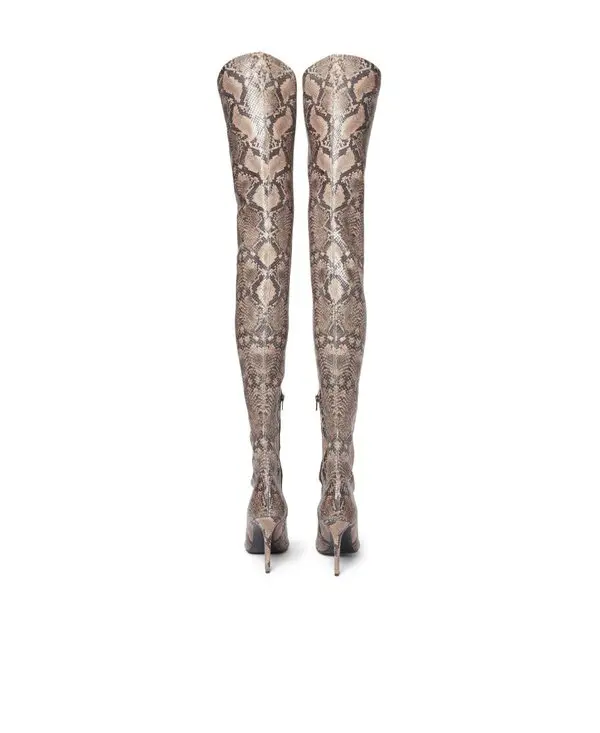 Stella McCartney Pointed Toe Thigh-high Boots