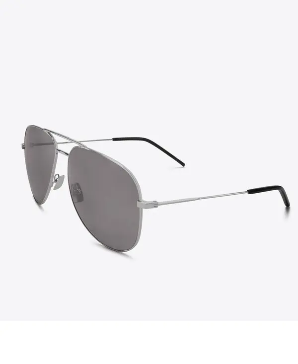 Saint Laurent Aviator Sunglasses - Gray