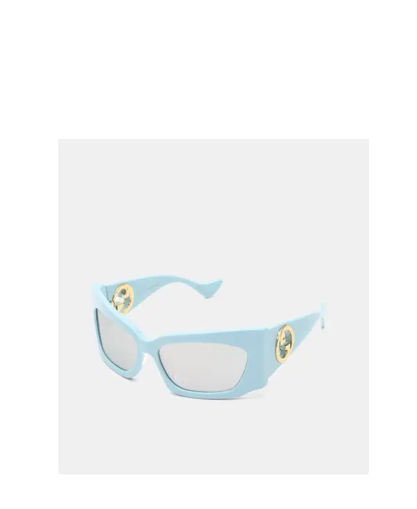 Gucci Interlocking G Square Frame Sunglasses