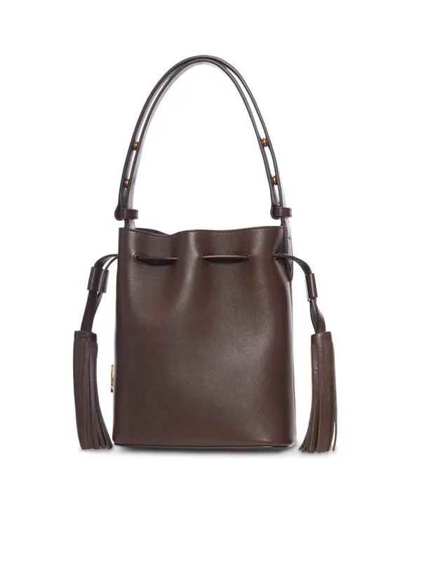 Valentino Garavani Vlogo Signature Small Shoulder Bag - Brown