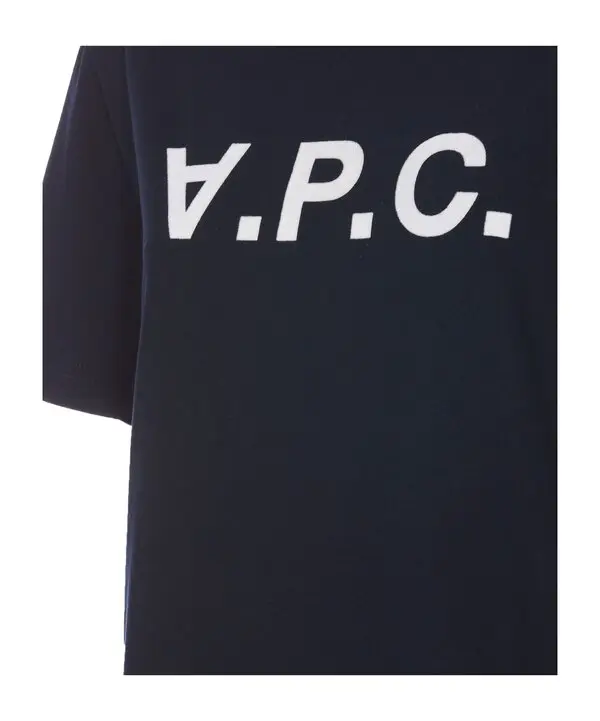 A.p.c. Logo Printed Crewneck T-shirt