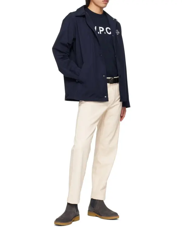 A.p.c. Logo Printed Crewneck T-shirt