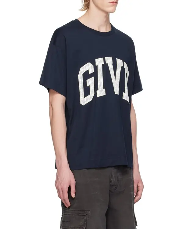 Givenchy Logo Embroidered Crewneck T-shirt