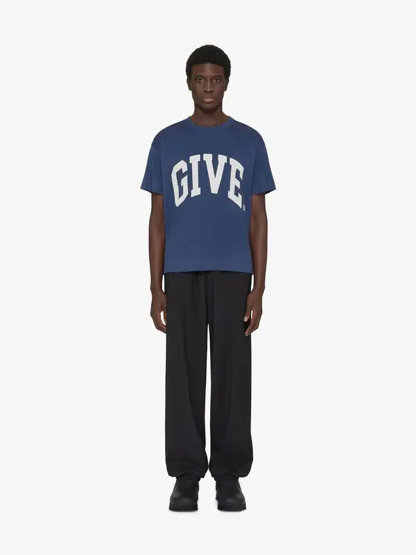 Givenchy Logo Embroidered Crewneck T-shirt