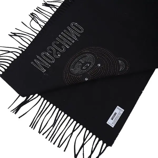 Moschino Logo Printed Scarf
