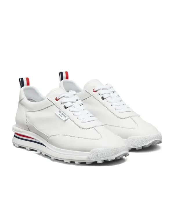 Thom Browne Rwb Tech Runner Sneakers - White
