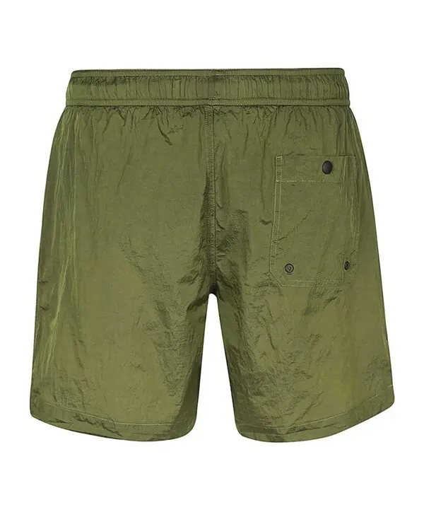 DONDUP Drawstring Waist Swim Shorts - Green