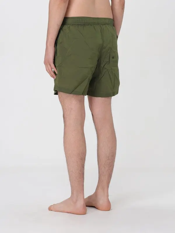 DONDUP Drawstring Waist Swim Shorts - Green
