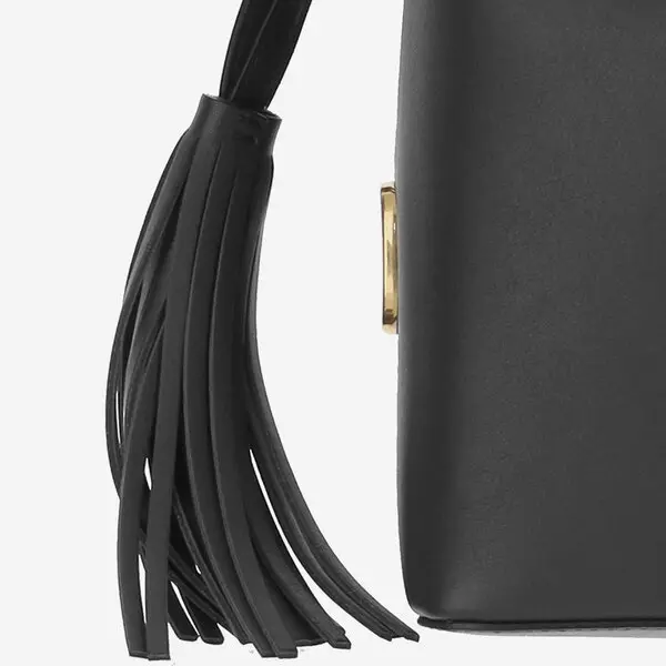 Valentino Garavani Vlogo Signature Drawstring Tote Bag - Black
