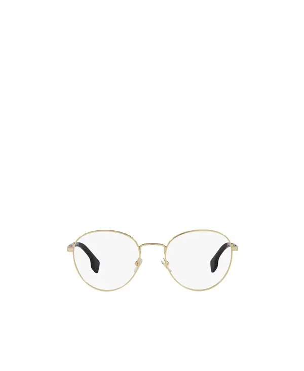 Versace Round Frame Eyeglasses - White