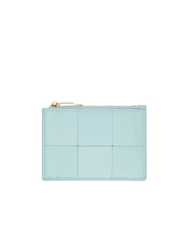 Bottega Veneta Cassette Key Pouch Card Package - Blue