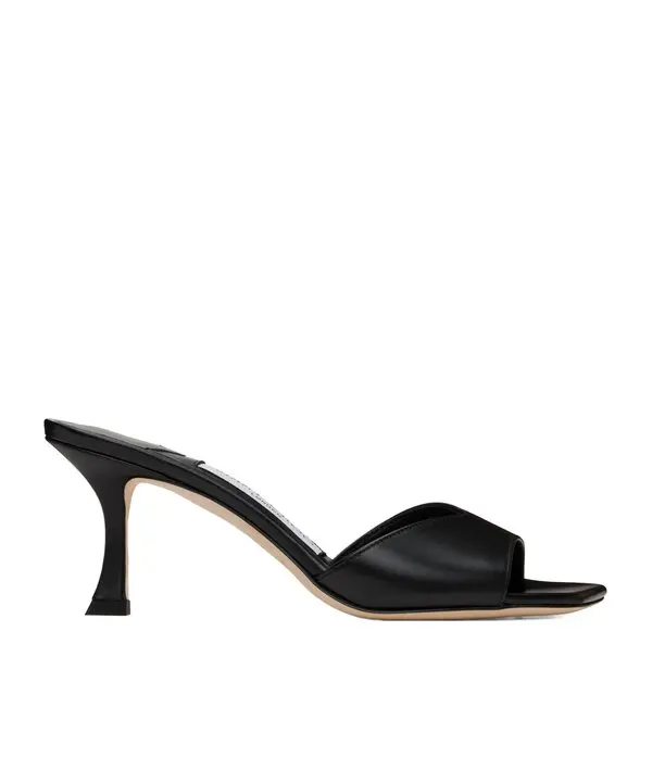 JIMMY CHOO Skye 70 High Heel Sandals - Black