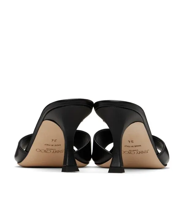 JIMMY CHOO Skye 70 High Heel Sandals - Black