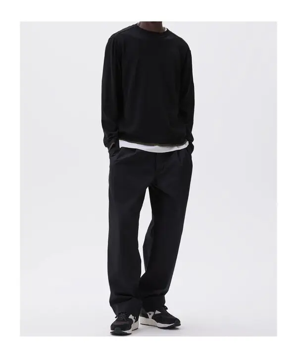 MARGARET HOWELL Mhl. Tipped Merino Wool Thermal Long Sleeve