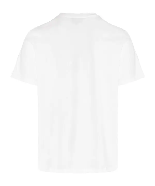 A.p.c. Logo Embroidered Crewneck T-shirt - White