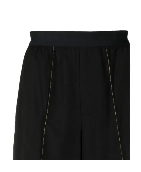 We11Done Contrast Stitching Track Shorts