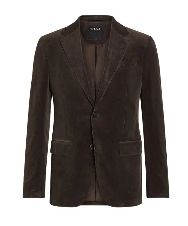 Zegna Cashco Single-breasted Jacket