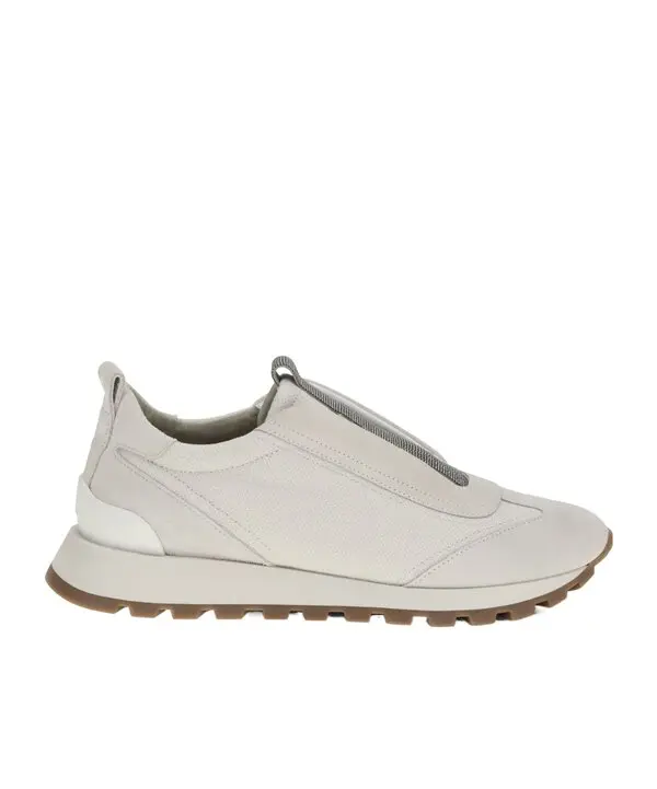 Brunello Cucinelli Detailed Slip-on Runners