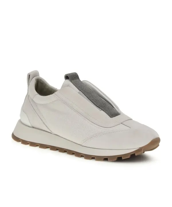 Brunello Cucinelli Detailed Slip-on Runners