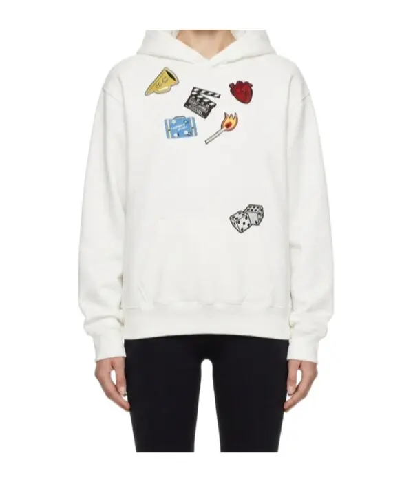 Marissa Chiara Long-sleeved Sweatshirt - White