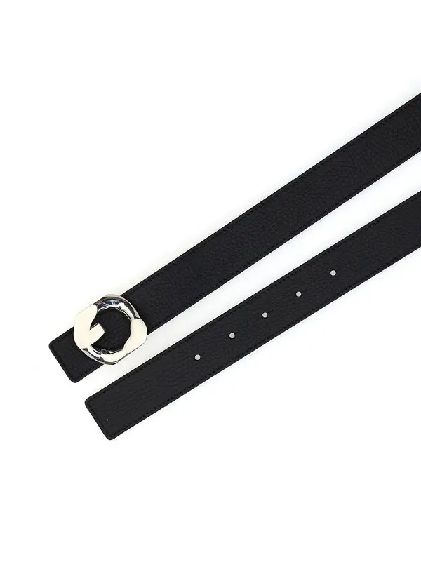 Givenchy G Chain Buckle Leather Belt