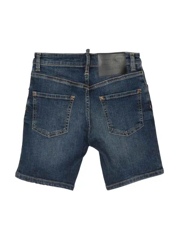 Dsquared2 Mid-rise Denim Shorts