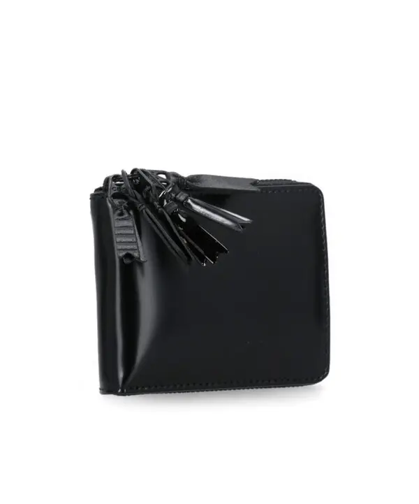 Comme Des Garçons Zipper Medley Zip-around Wallet - Black