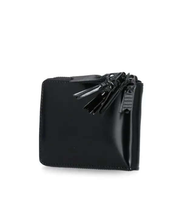 Comme Des Garçons Zipper Medley Zip-around Wallet - Black