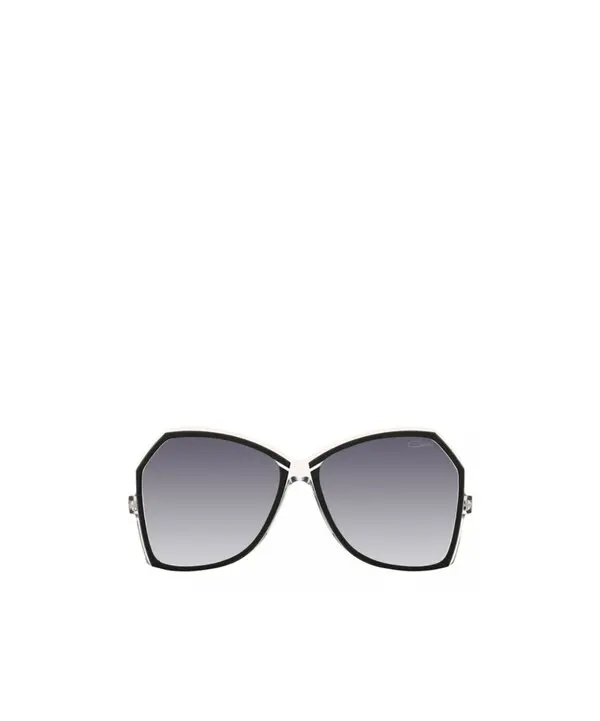 Cazal Geometric Frame Sunglasses - Gray