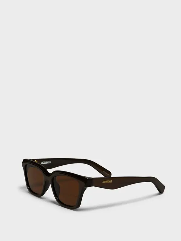 Jacquemus Full Frame Sunglasses - Brown