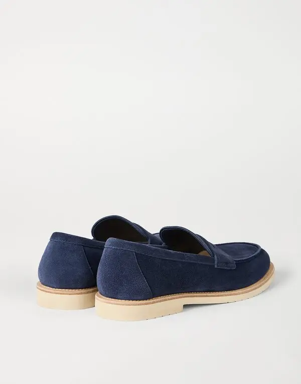 Brunello Cucinelli Slip-on Flat Loafers - Black