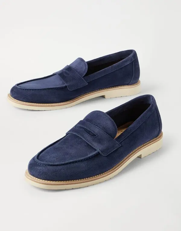 Brunello Cucinelli Slip-on Flat Loafers - Black