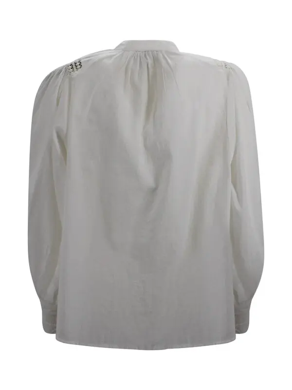 Farm Rio Lace High Neck Blouse