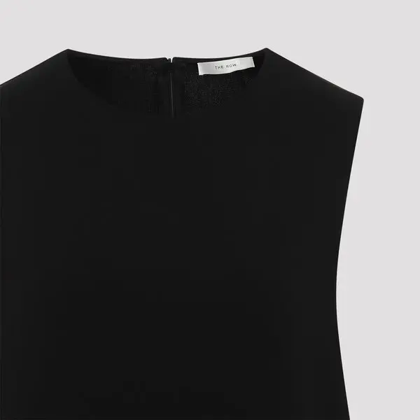 THE ROW Mirna Sleeveless Dress - Black