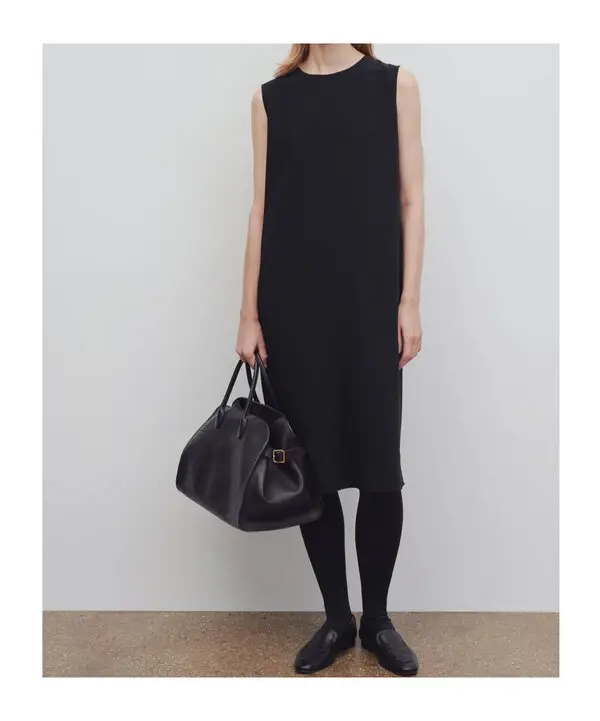 THE ROW Mirna Sleeveless Dress - Black
