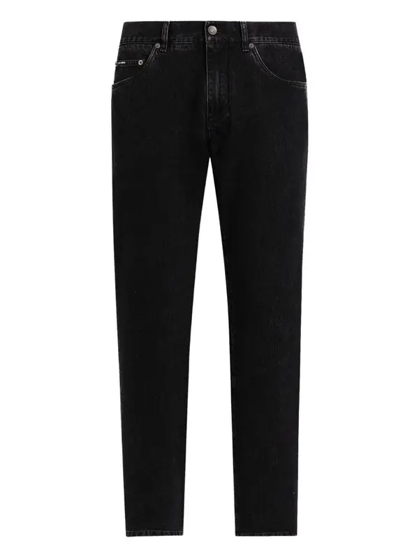 Dolce & Gabbana Logo Plaque Jeans