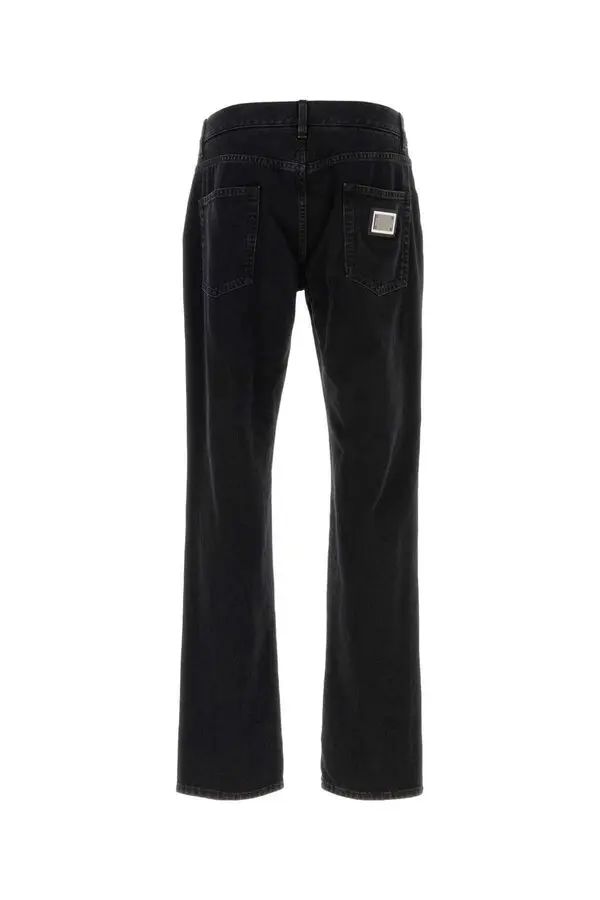 Dolce & Gabbana Logo Plaque Jeans