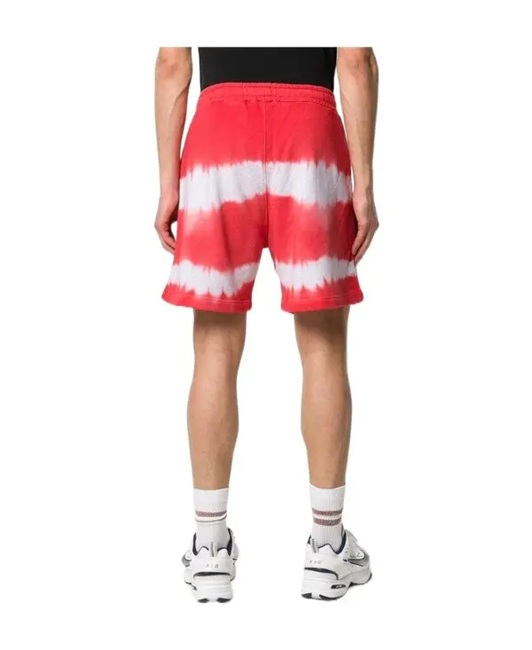 MSGM Tie-dye Bermuda Track Shorts