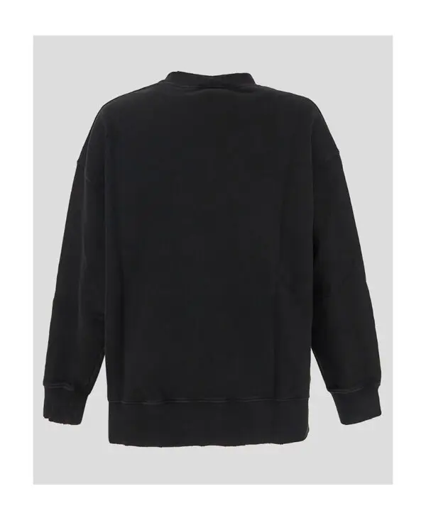 Palm Angels Logo Printed Crewneck Sweatshirt