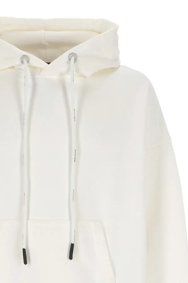 Palm Angels Logo Detailed Drawstring Hoodie