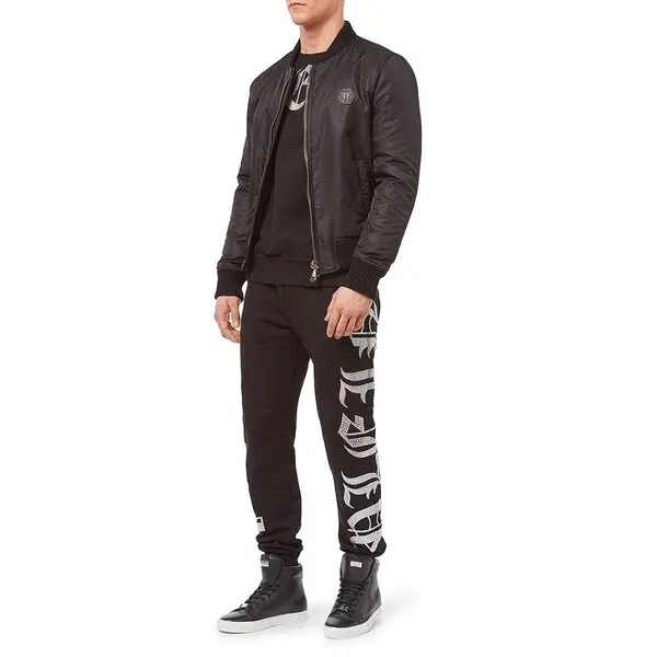 Philipp Plein Printed Drawstring Sweatpants