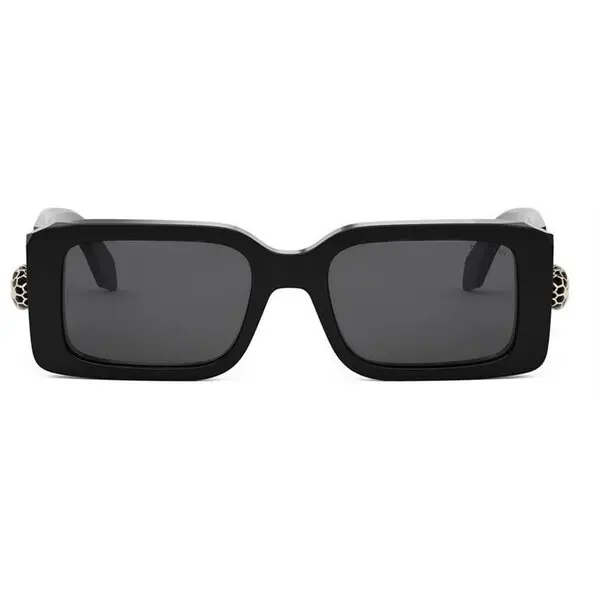 BVLGARI Rectangular Frame Sunglasses - Black