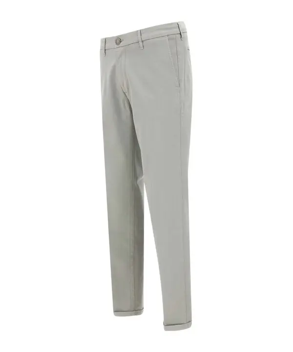 RE-HASH Mucha Slim-fit Chinos - Grey