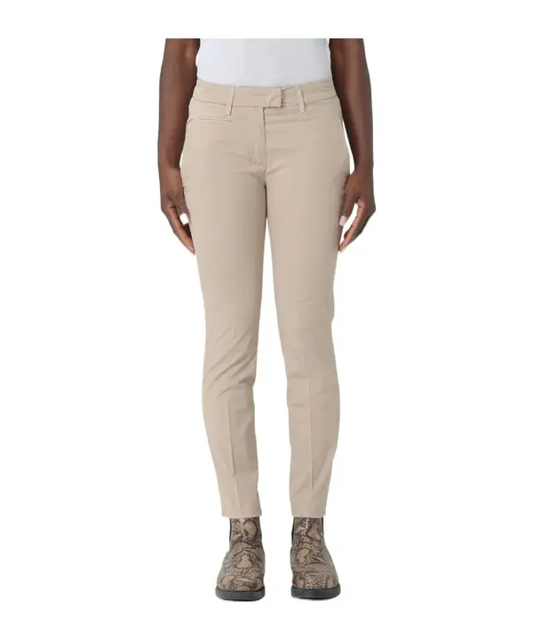 DONDUP Belt Loop Casual Pants - Nude